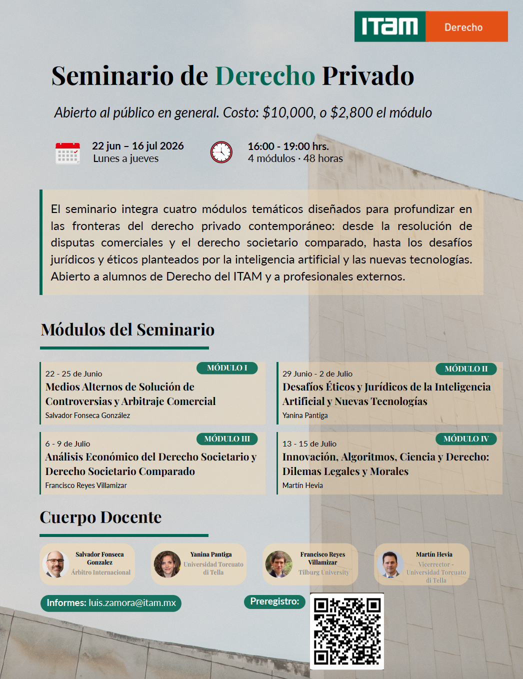 Seminario de Derecho Privado | Eventos y Noticias